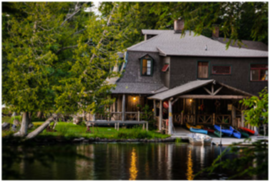 Main Lodge - The Hedges on Blue Mountain Lake